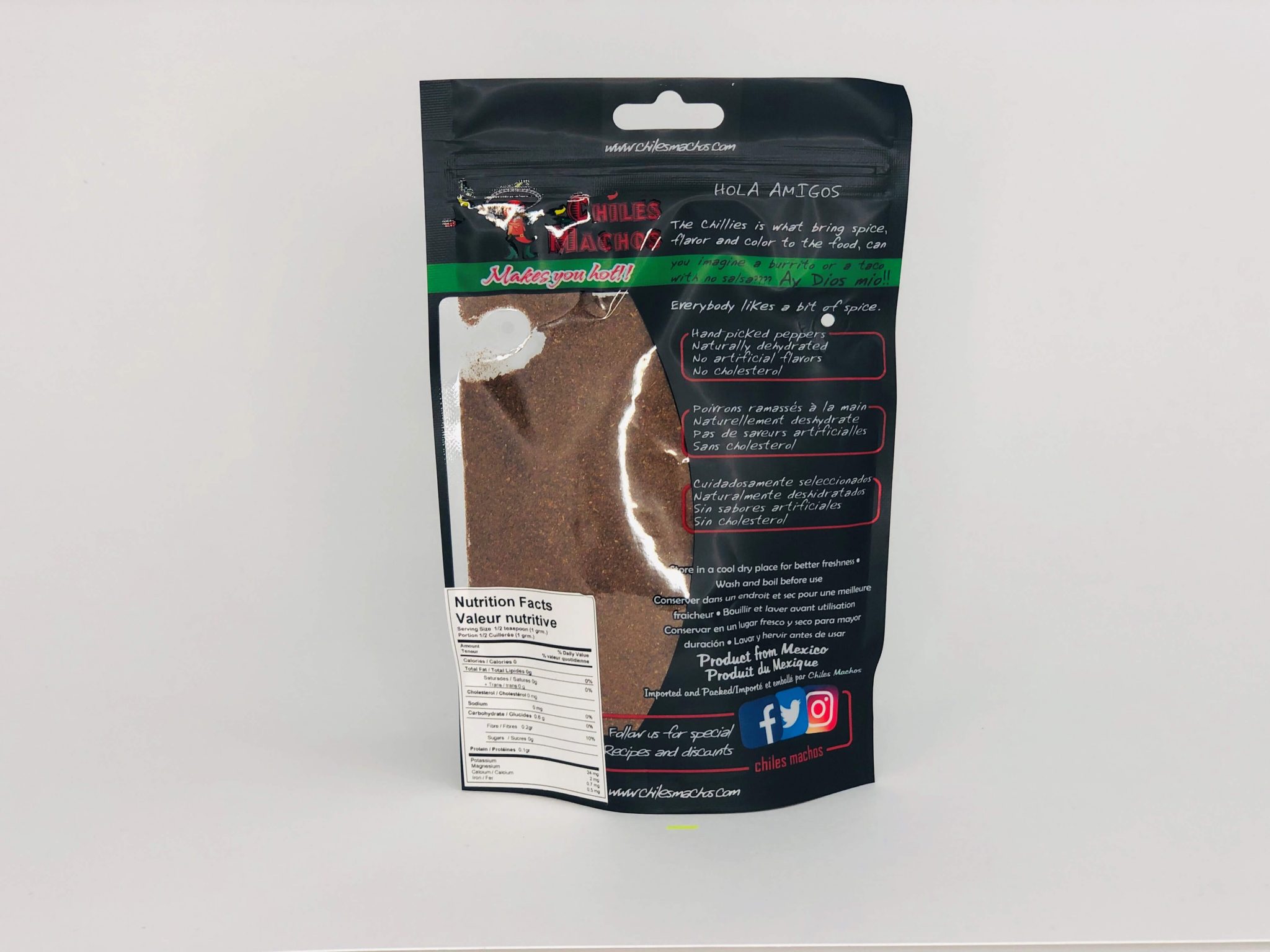 Ground Chipotle Chili Pepper - Chiles Machos... Makes you Hot!!