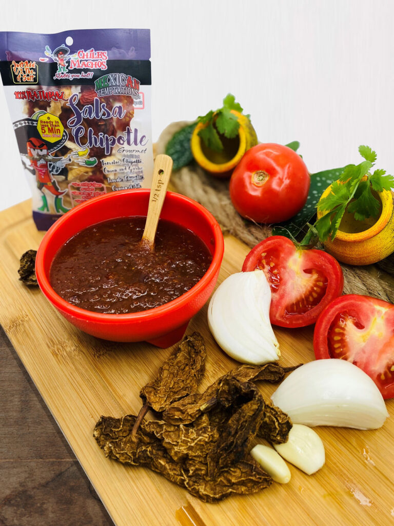 Real Mexican Salsa Chipotle / Chipotle Salsa / Salsa Chipotle - Chiles ...